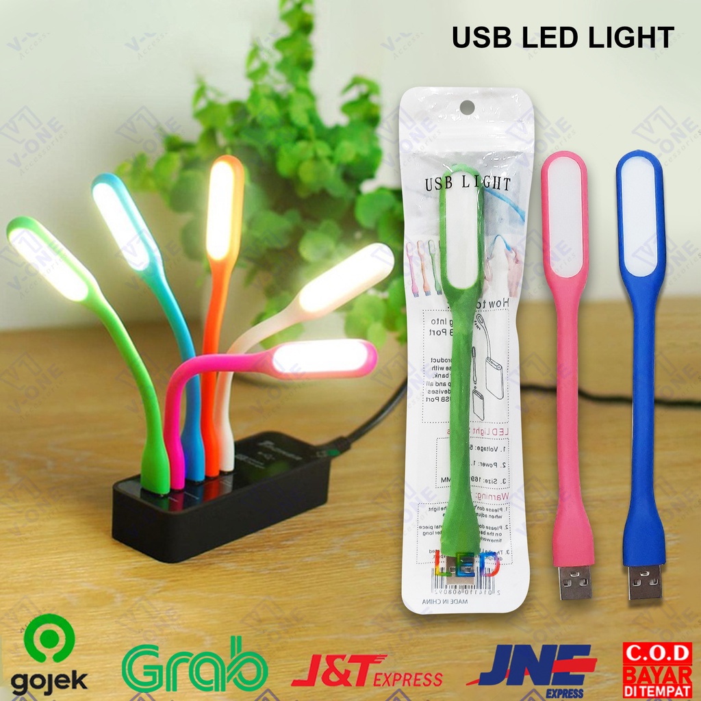 Jual LAMPU LED USB FLEXIBLE / LAMPU SIKAT LED / USB LED LIGHT PORTABLE | Shopee Indonesia