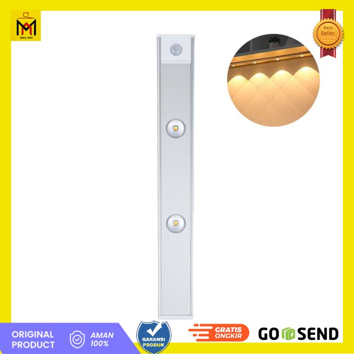 Jual Lampu LED Light Bar Lemari Rak Dengan Sensor Gerak USB ...