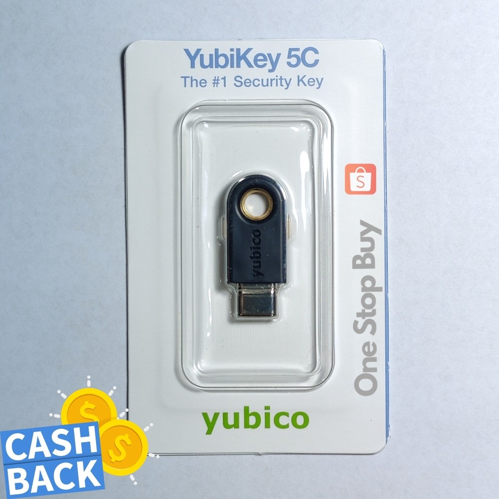 Jual Yubikey 5C - READY STOCK - Hardware Based Security Key USB C ...