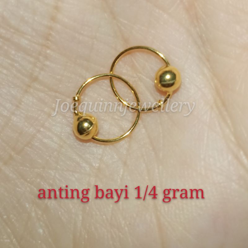 Jual anting bayi bulet polos | Shopee Indonesia