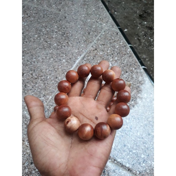 Jual GELANG KAYU setigi BERTUAH SETIGI BAREK 16MM | Shopee Indonesia