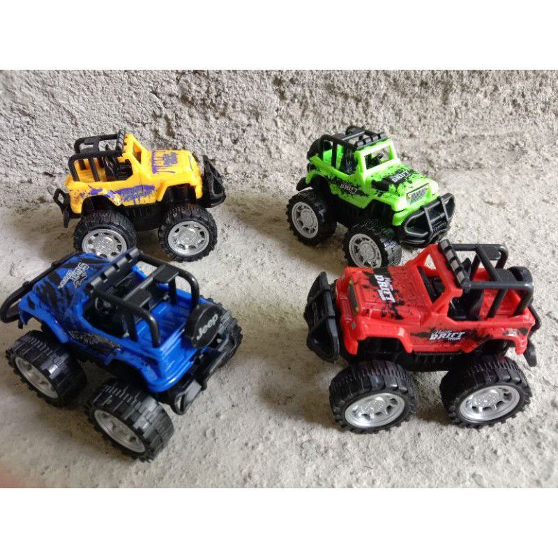 Jual Mainan Mobil Jeep Monster Pullback/ Mobil Pullback Jeep Monster ...