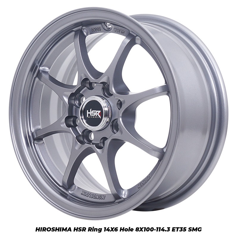 Jual Velg Mobil Avanza Xenia Brio Sigra Calya Jazz Swift Datsun Go Velg HSR HIROSHIMA Ring 14 ...