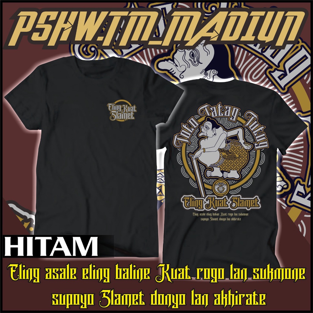 Jual kaos stk wayang baru / Kaos SH Winongo / Kaos Stk / kaos PSHW TM ...