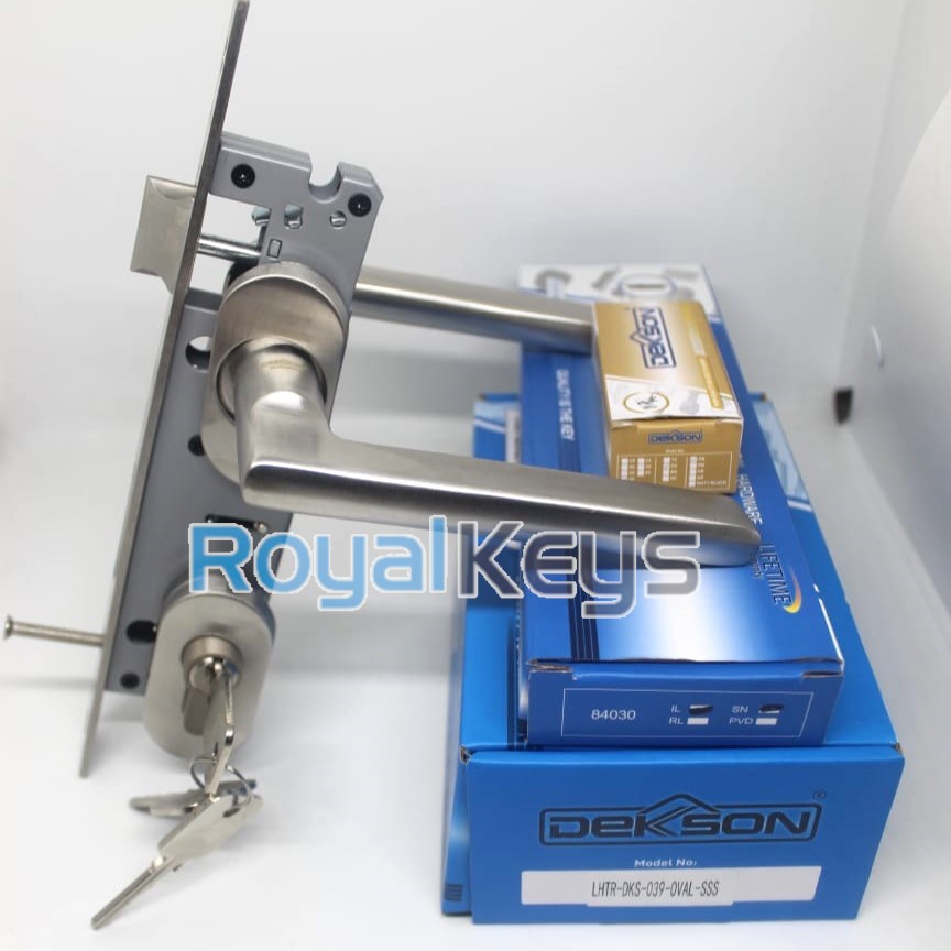 Jual Paket Set Handle Dekson Dekkson LHTR 0039 Oval SSS Pintu Aluminium ...
