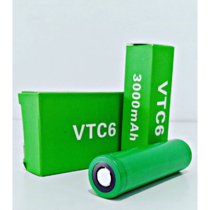 Jual BATTERY VTC-6 3000 mAh HARGA 1PCS | Shopee Indonesia