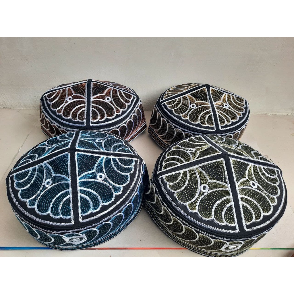 Jual Kopiah Peci Warna Warni Model Makom Kopyah Dewasa Penutup Kepala ...