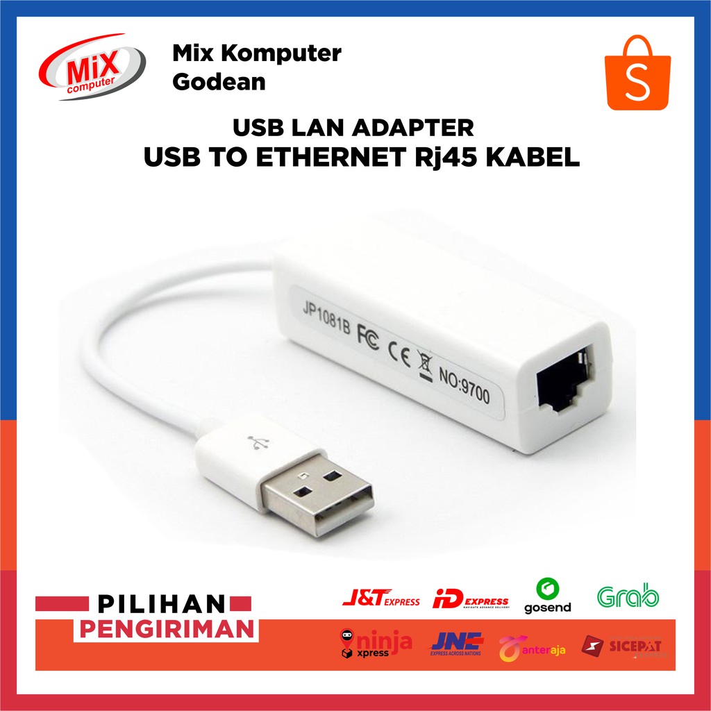Jual Kabel USB to LAN port RJ45 usb 2.0 Adapter | Shopee Indonesia