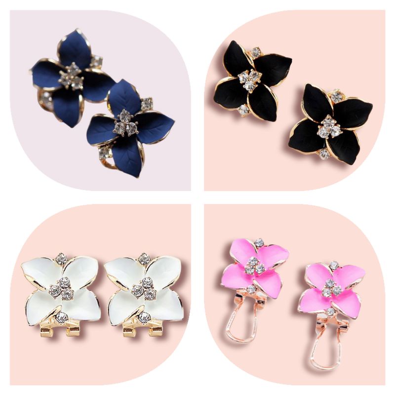 Jual anting Japanese style bunga terbaru | Shopee Indonesia