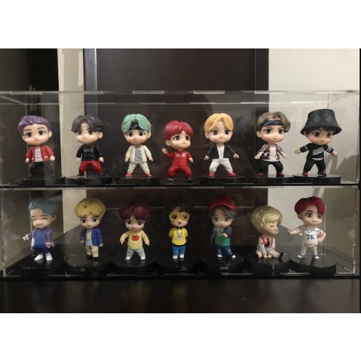 Jual Box Display BTS Tinytan Acrylic Tebal 2mm 3mm Bongkar Pasang ...