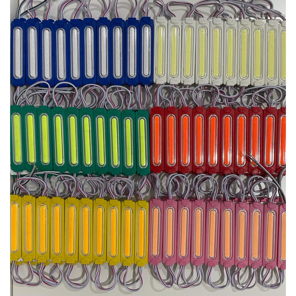 Jual Lampu LED COB 9 Mata Titik 12 Volt 24 Volt / LED Module COB 12V 24V | Shopee Indonesia