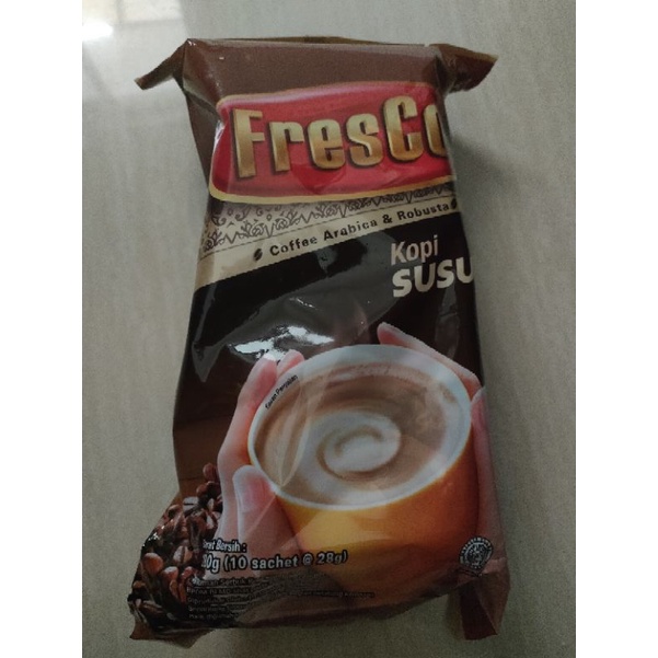 Jual Kopi susu Fresco (10 sachet) | Shopee Indonesia