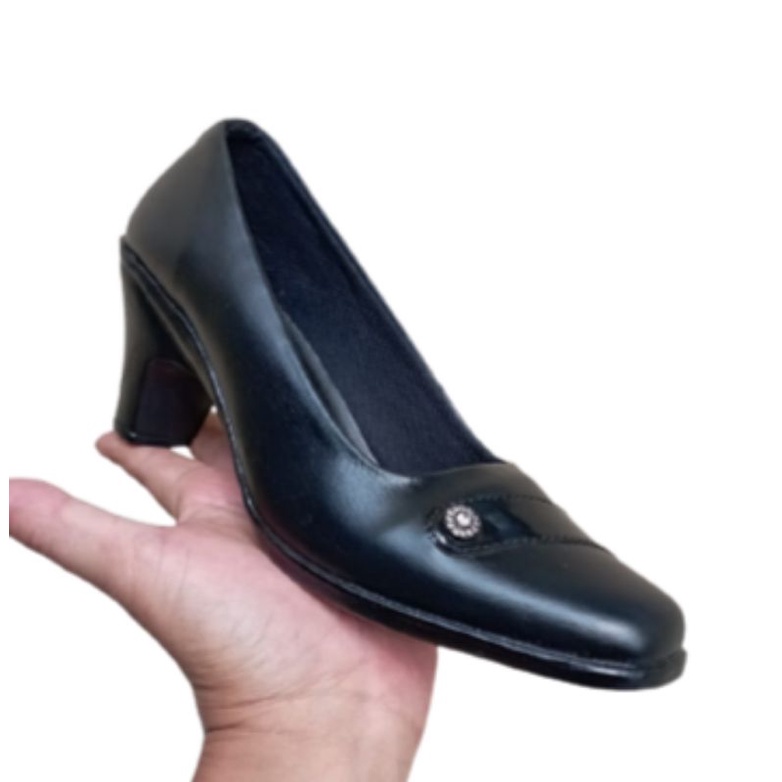 Jual SAPATU DINAS POLWAN hak 5 cn SAPATU PASKIBRA SEPATU KANTOR SÉPATU ...