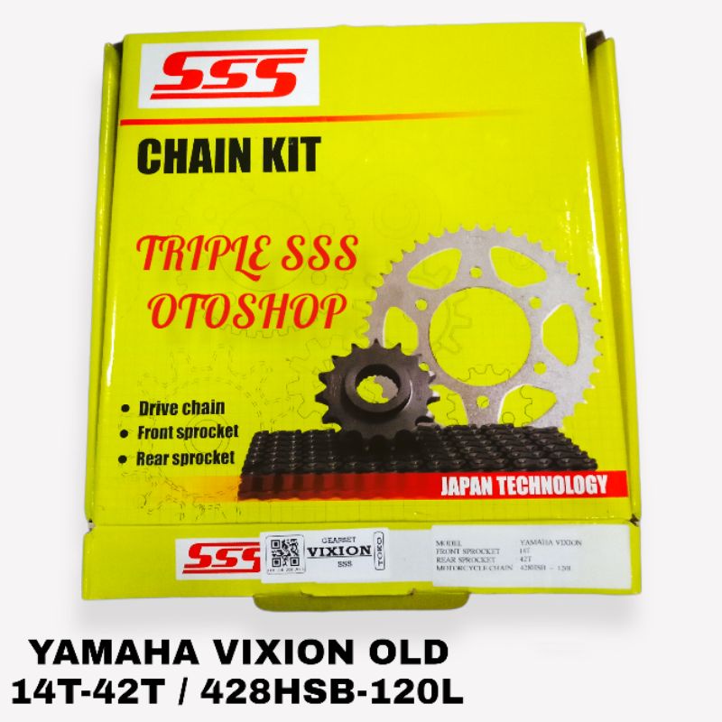 Jual GEAR GER GIR SET SSS YAMAHA VIXION OLD LAMA 3C1 | Shopee Indonesia