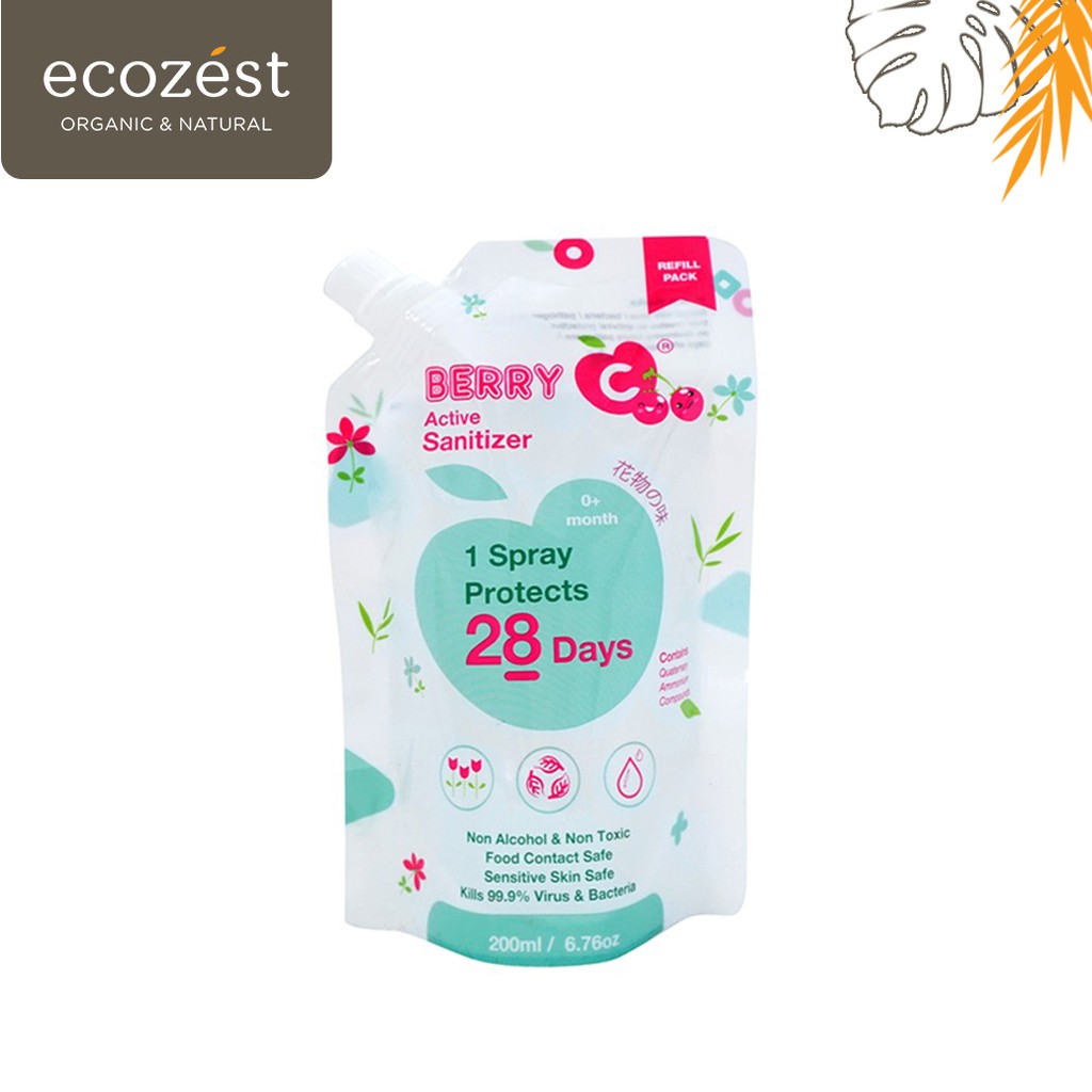 Jual BerryC - Active Sanitizer Refill 200ml | Shopee Indonesia