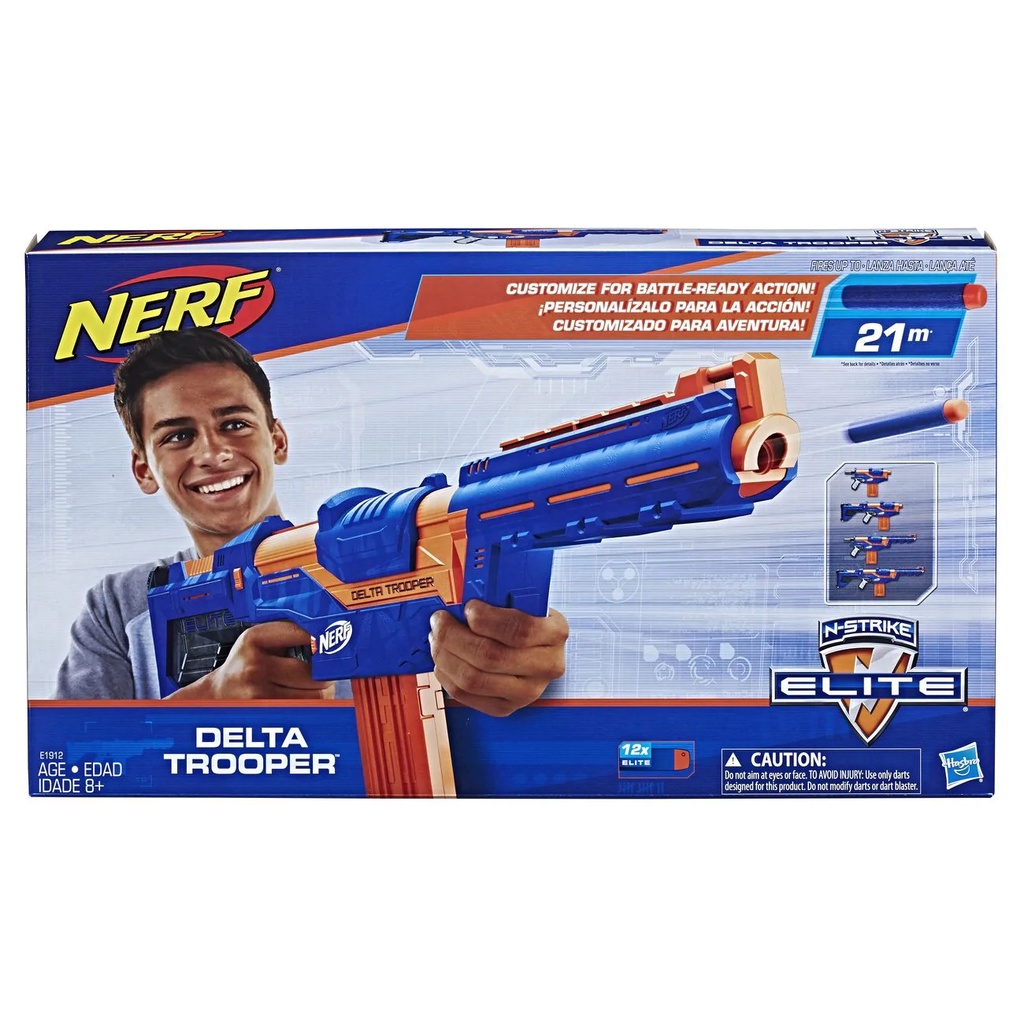 Jual Nerf N-Strike Elite Delta Trooper Blaster | Shopee Indonesia