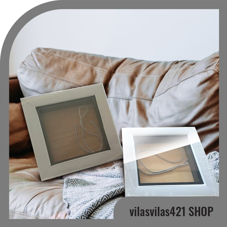 Jual Bingkai Frame Kaca 3D Scrapbook 15 x 15 cm | Shopee Indonesia