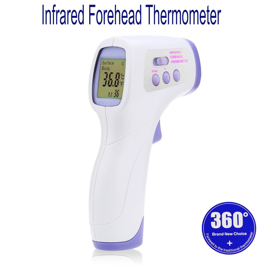 Jual Termometer InfraMerah / Thermometer InfraRed Contactless Body and ...