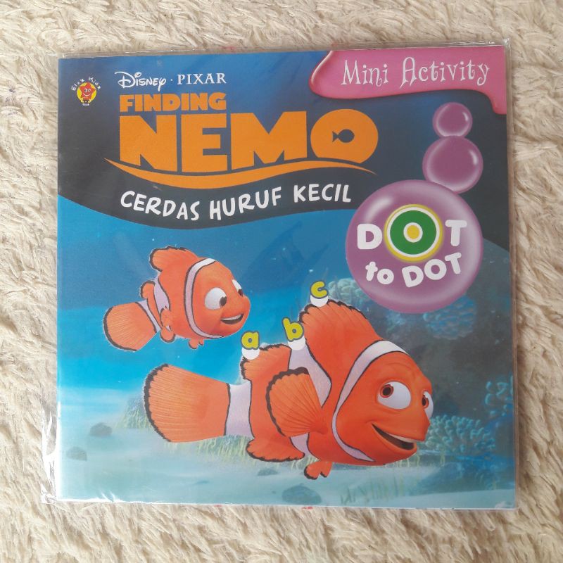 Jual Buku Aktivitas : Dot to Dot - Finding Nemo ~ Cerdas Huruf Kecil ...