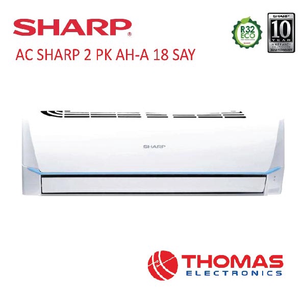 Jual AC SHARP 2 PK AH - A 18 SAY R32 2 PK GARANSI RESMI | Shopee Indonesia