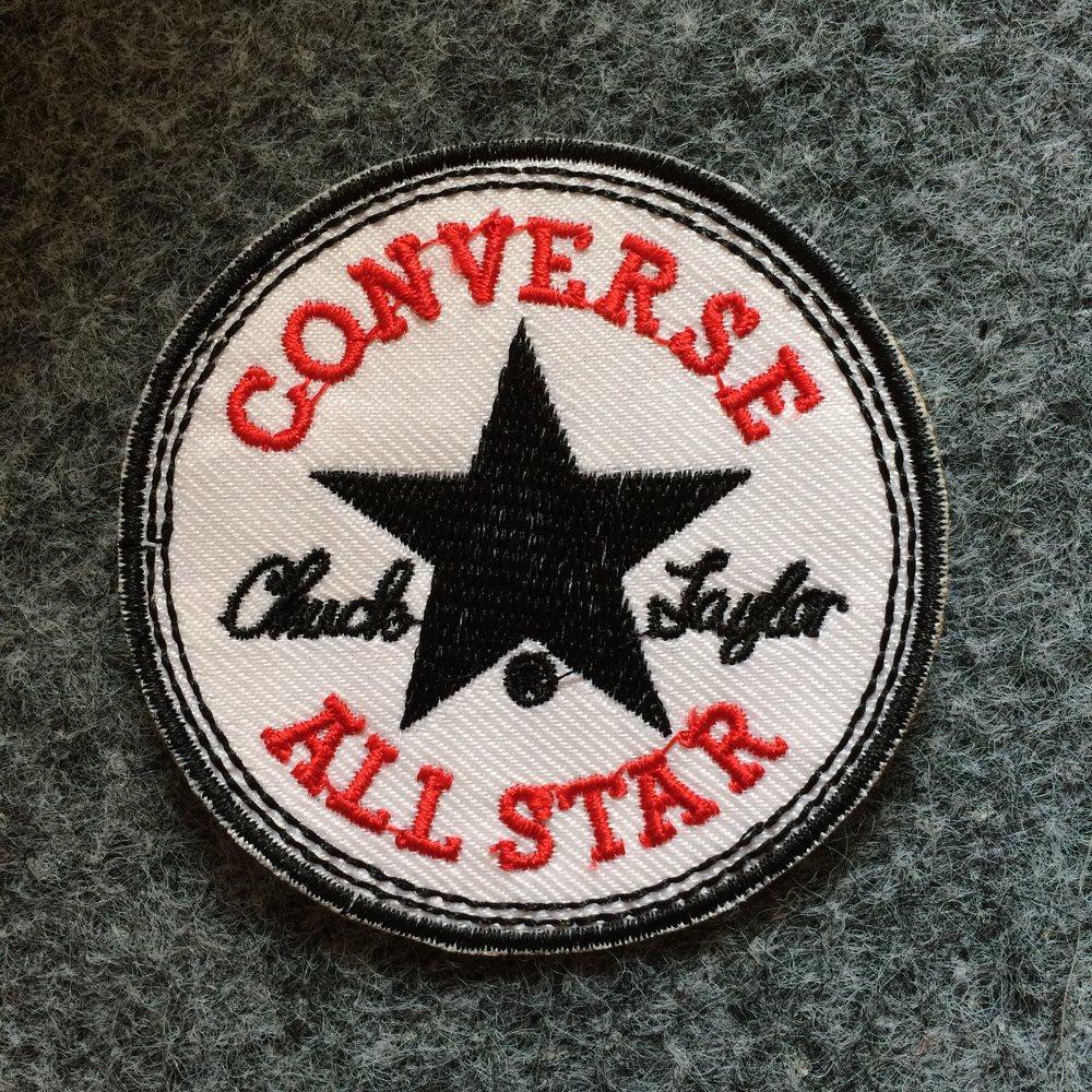 Jual Patch Converse / All Star / Chuck Taylor / Emblem Bordir / Emblem ...