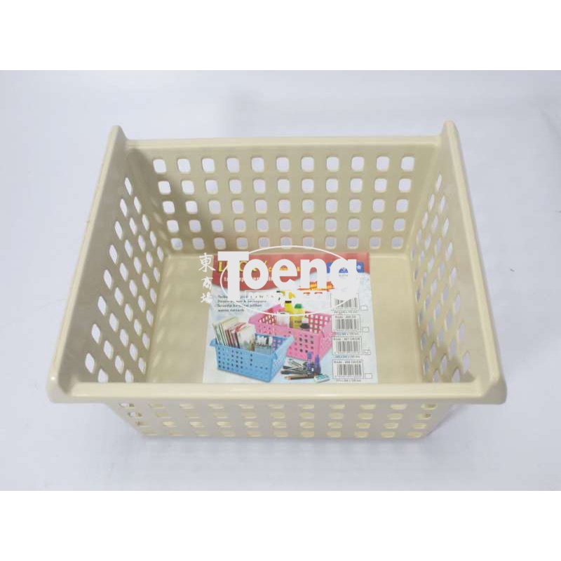 Jual KERANJANG/ CONTAINER LUCKY L COKLAT/CREAM 407-C LUCKY STAR 514070 ...