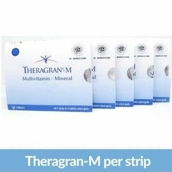 Jual Theragran M multivitamin 1 Strip isi 4 tablet | Shopee Indonesia