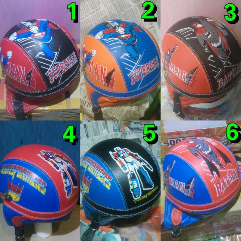 Jual Helm Anak Chip Retro Transformers | Shopee Indonesia
