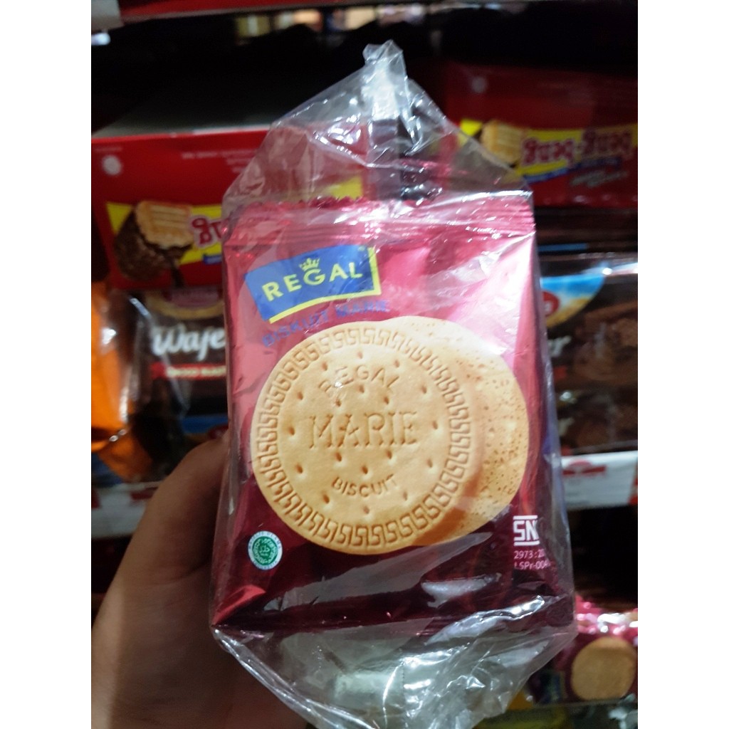 Jual Regal Marie Biskuit Sachet ( Renceng ) 10 x 12g | Shopee Indonesia