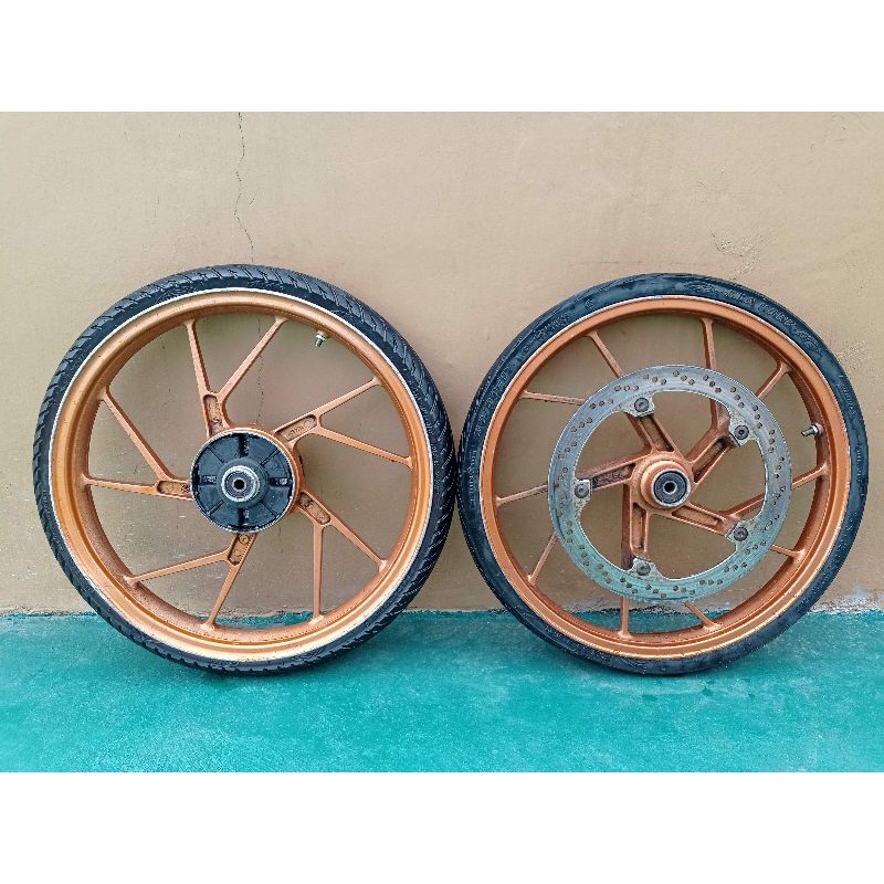 Jual Velg Original Satria Fu 150Cc Suzuki / Velg ori Fu ENKEI 1 set ...