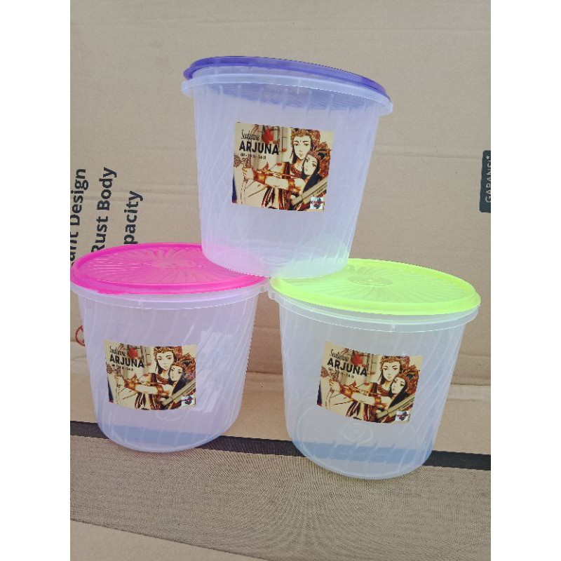 Jual toples plastik 5 liter,toples kerupuk toples kedap udara | Shopee Indonesia