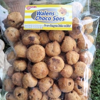 Jual Makanan Kiloan 500gr SUS COKELAT Nissin Wallens Choco Soes Premium ...