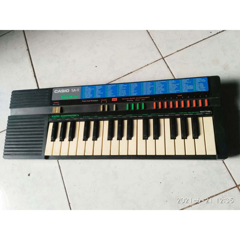 Jual keyboard Casio sa11.seken | Shopee Indonesia