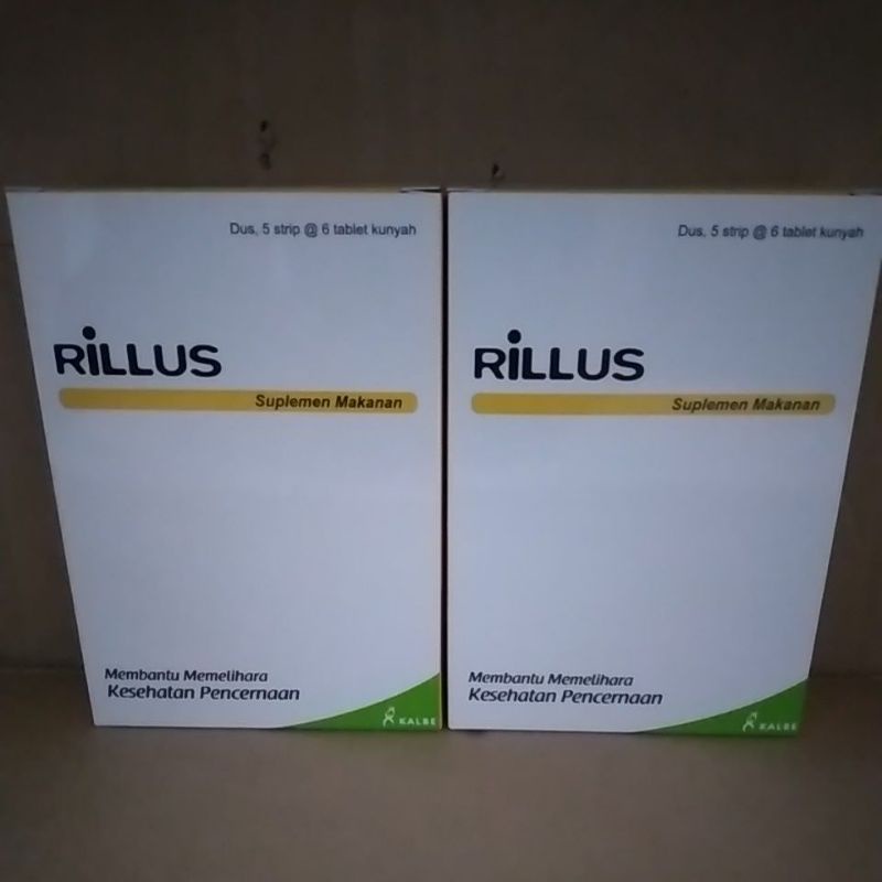 Jual rillus tablet isi 30 tablet/ box | Shopee Indonesia