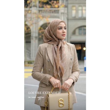 Jual READY SEMUA WARNA!! LOUVRE SERIES EXTENDED by BUTTONSCARVES ...