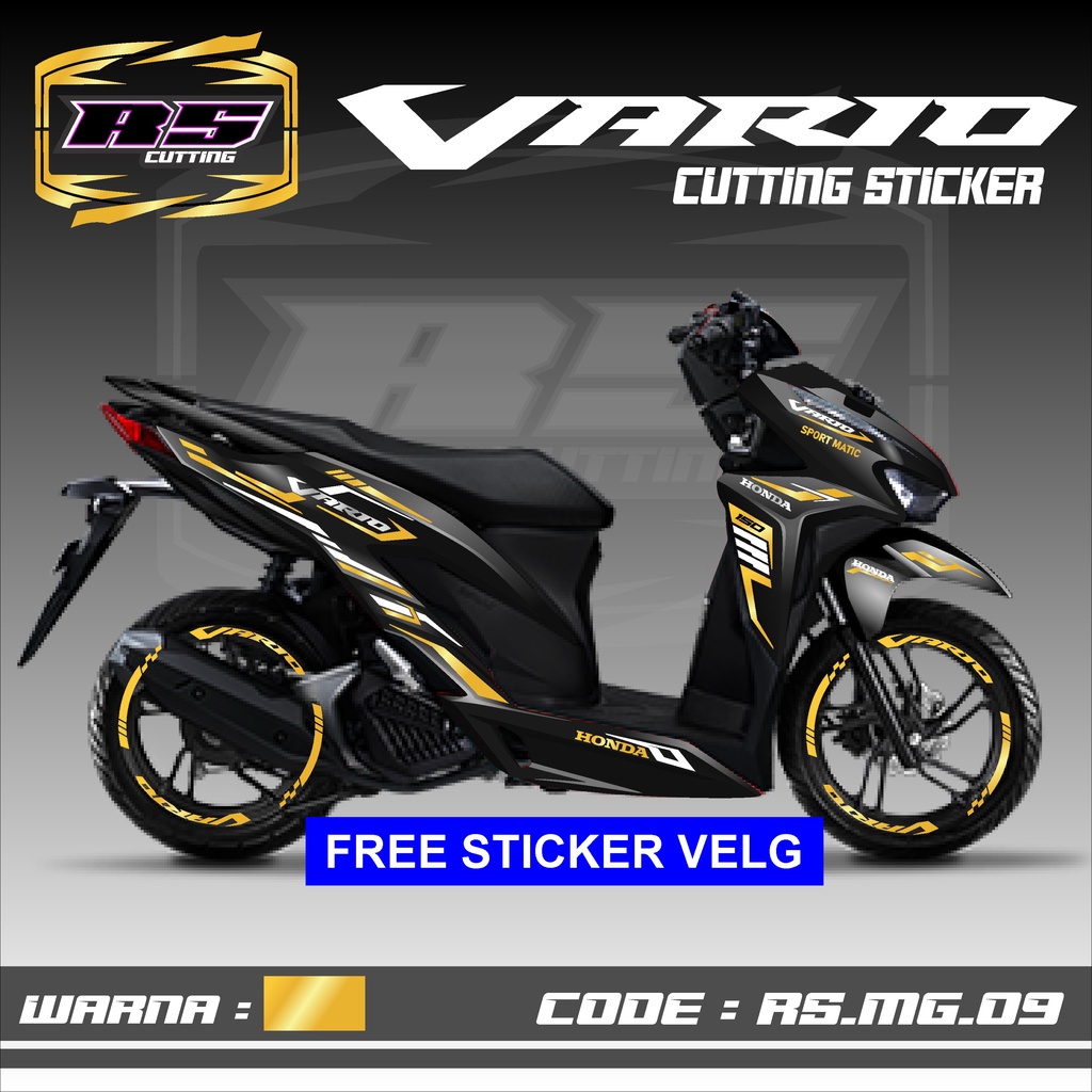 Jual Cutting Sticker VARIO - Aksesoris Motor Stiker Honda Vario 125 & 150 New Terbaru 2019 2020 ...
