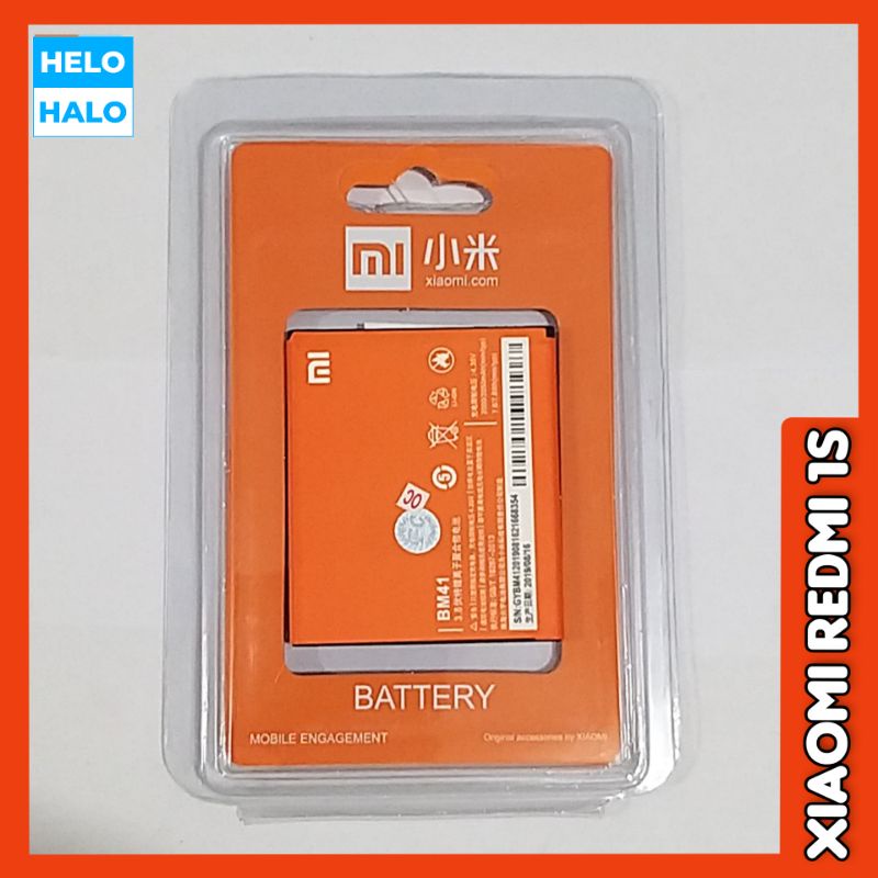 Jual Battery Xiaomi Redmi 1S (BM41) (Batt Baterai) | Shopee Indonesia