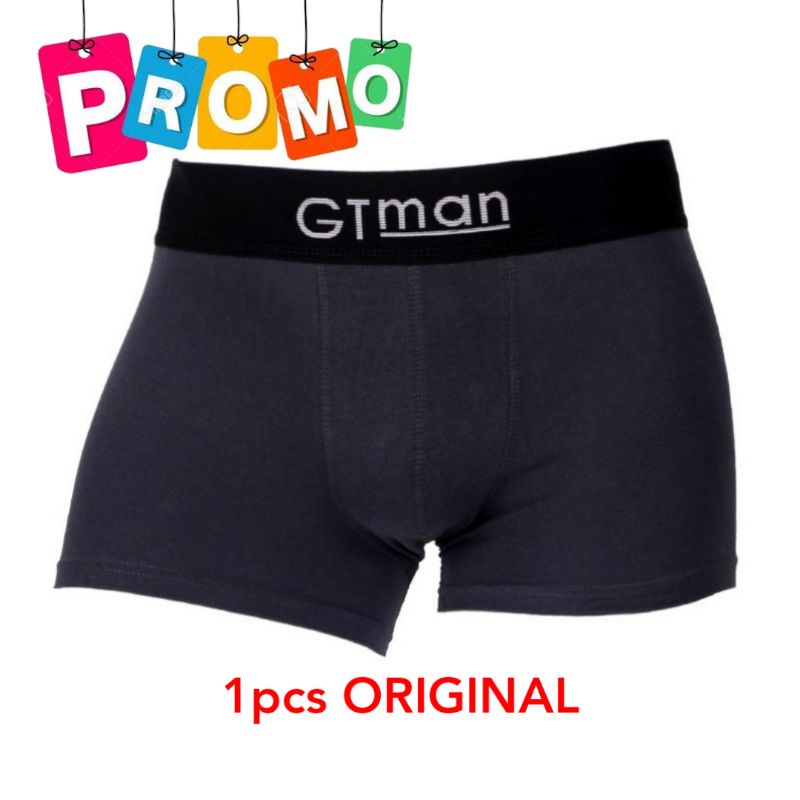 Jual Boxer Gtman pria tanpa box original 100% | Shopee Indonesia