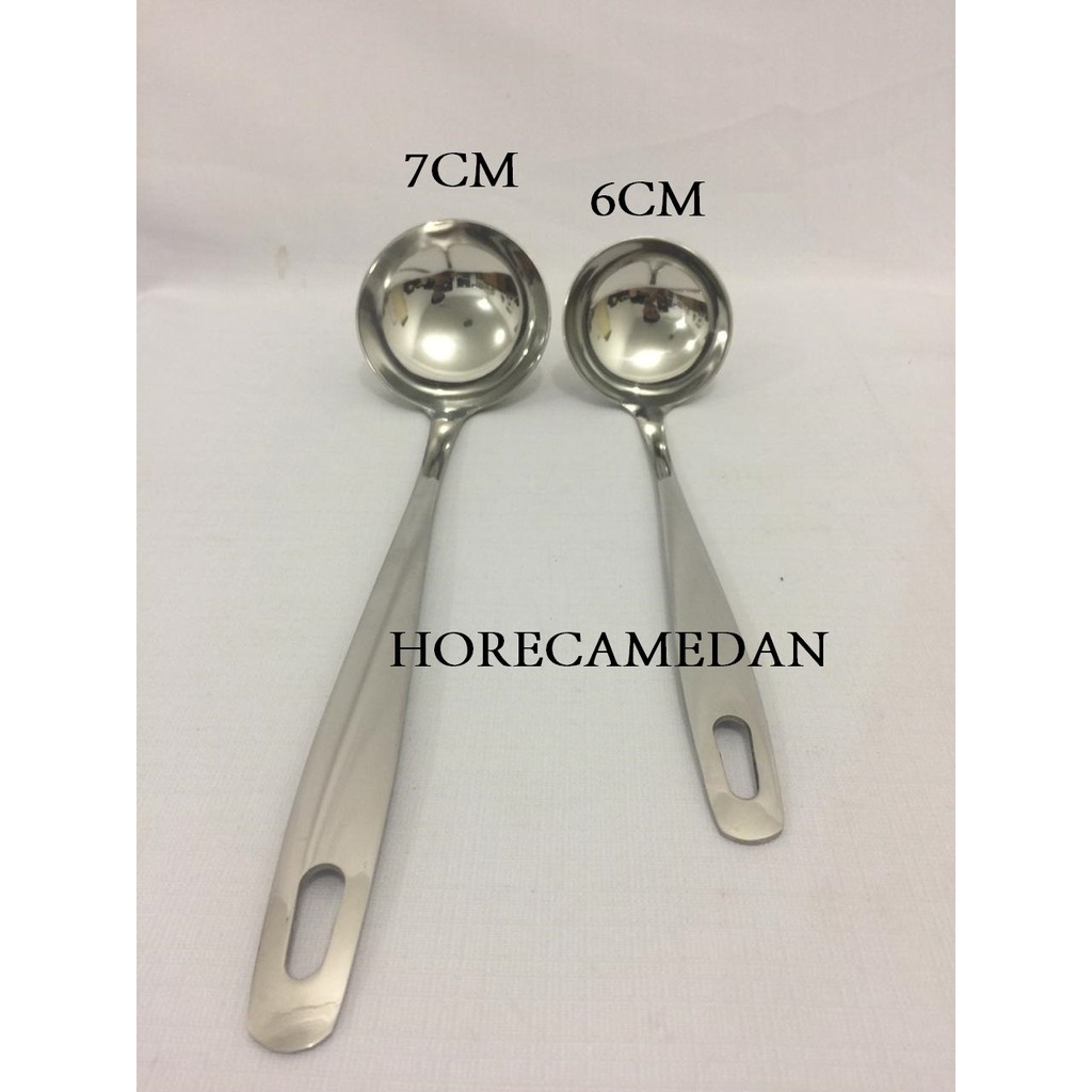 Jual Sendok Sop stainless tebal / Irus sendok kuah gagang stainless ...
