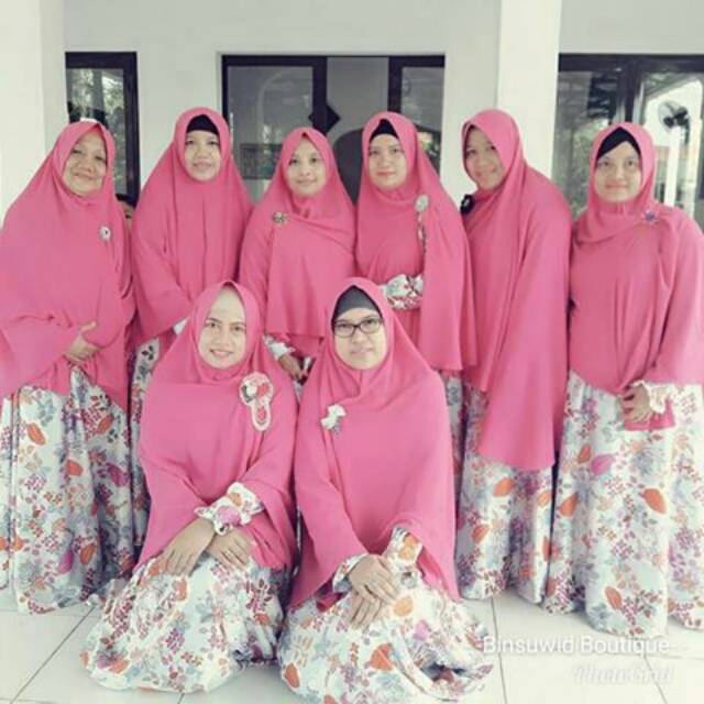 Jual Promo yaaa gamis ibu ibu pengajian seragam | Shopee Indonesia
