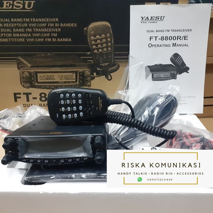 Jual JUAL RIG YAESU FT 8800 DUALBAND - RADIO RIG YAESU FT 8800 RE ...