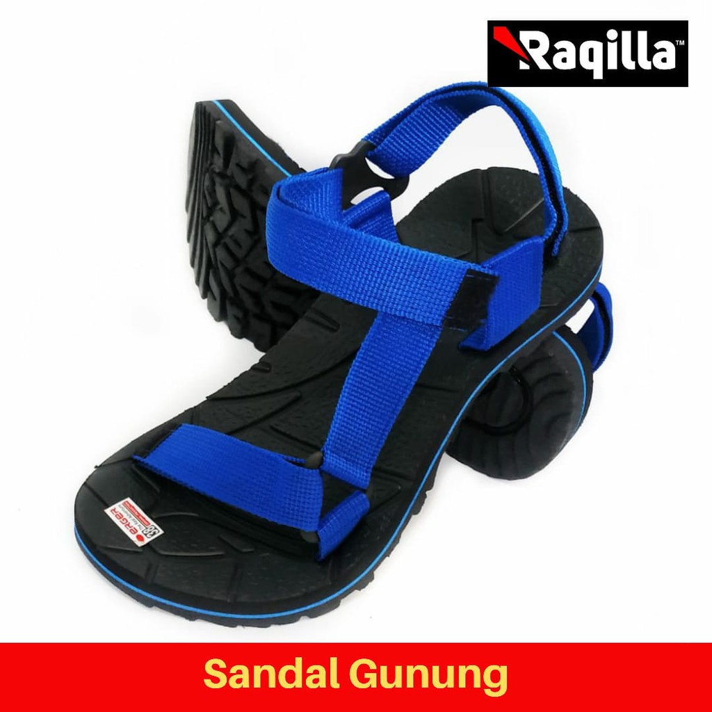 Jual Sandal gunung warna Hitam sendal gunung warna biru warna abu warna ...