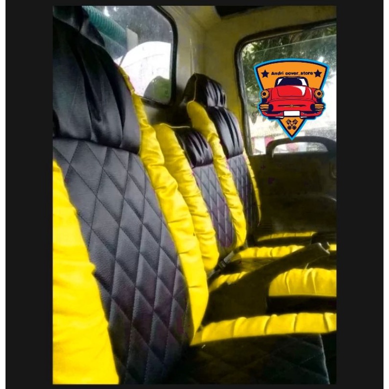 Jual sarung jok mobil Isuzu elf traga / cover jok mobil elf Traga ...