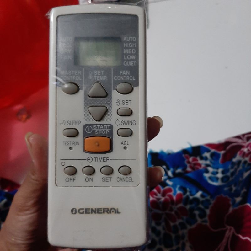 Jual REMOTE REMOT AC GENERAL AR-JE6 ORIGINAL ASLI | Shopee Indonesia