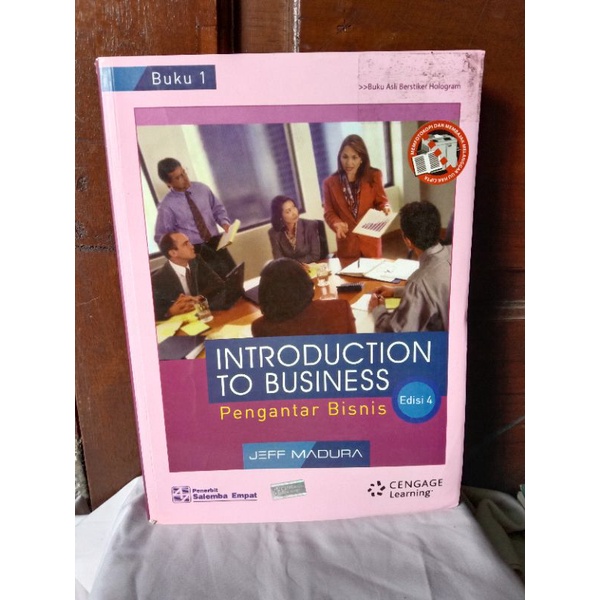 Jual INTRODUCTION TO BUSINESS - PENGANTAR BISNIS oleh JEFF MADURA | Shopee Indonesia