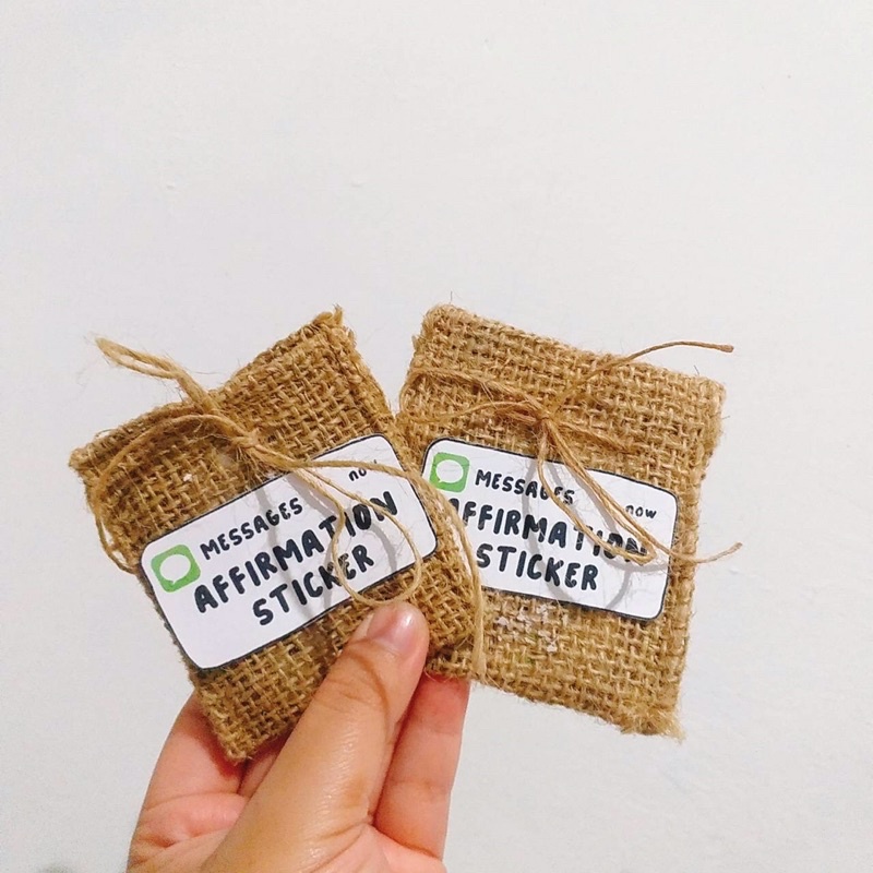 Jual Sicker Sekarung Semangat | Affirmation sticker | Aesthetic Sticker ...