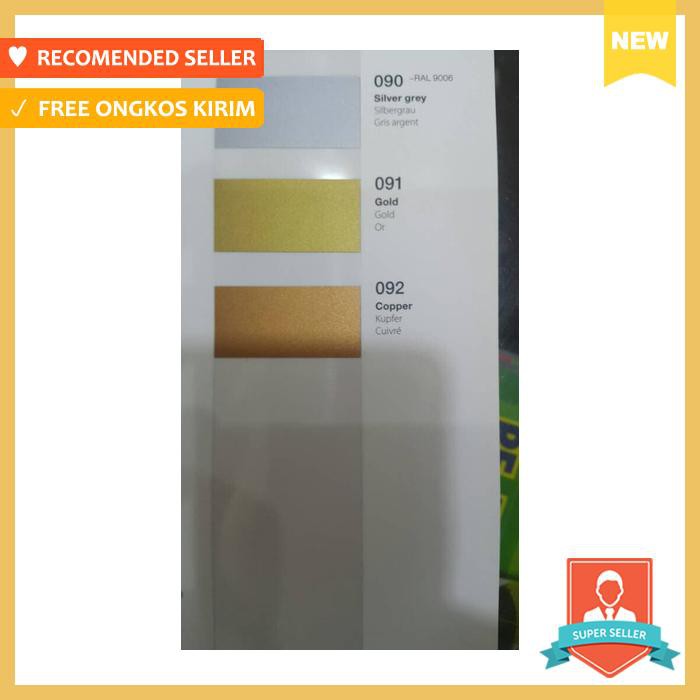 Jual sticker oracal 651 doff/matt (silver, gold & copper) | Shopee ...