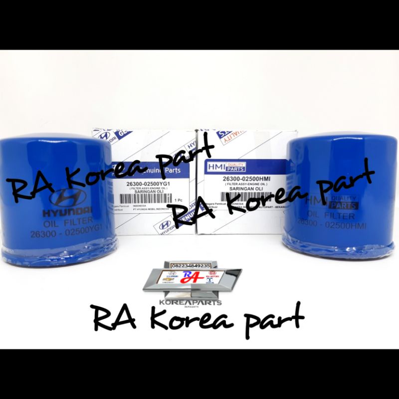 Jual Filter Oli Hyundai Atoz 1000cc 1.0 Grand Avega Kappa ori Saringan ...