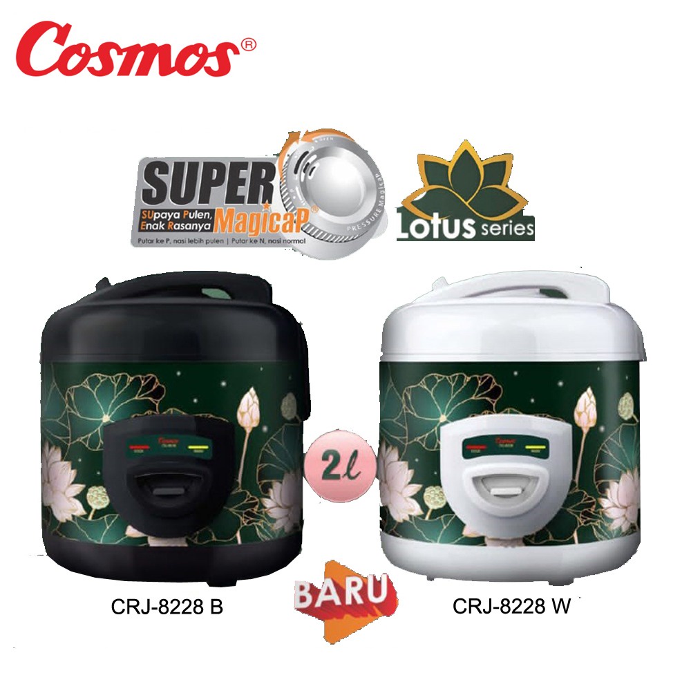 Jual COSMOS Rice Cooker 1.8 Liter - CRJ-8228 | Shopee Indonesia