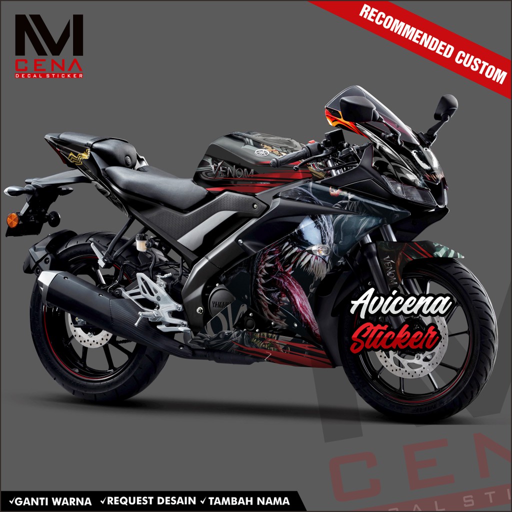 Jual Sticker Decal R15 V3 Full Body Decal Sticker Yamaha R15 V3 ...